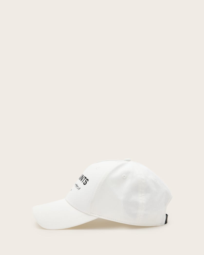 Underground Logo Print Baseball Cap CHALK WHITE/BLACK | ALLSAINTS